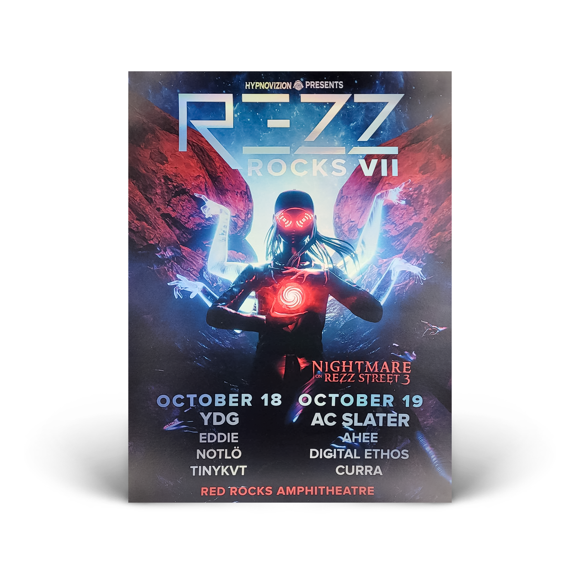 REZZ - Rezz Rocks VII Poster – Rezz Official Shop